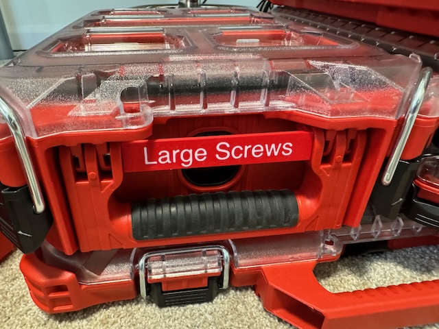 Milwaukee Packout Labels | Mark's Maker Space